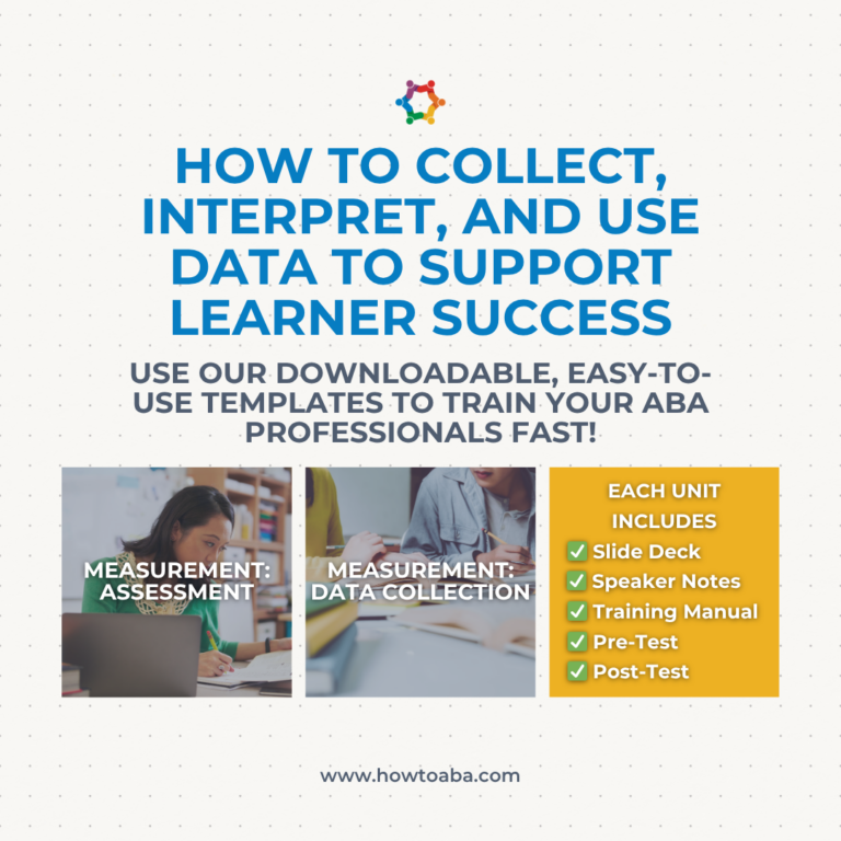 How to Teach 1-Step Instructions Using ABA