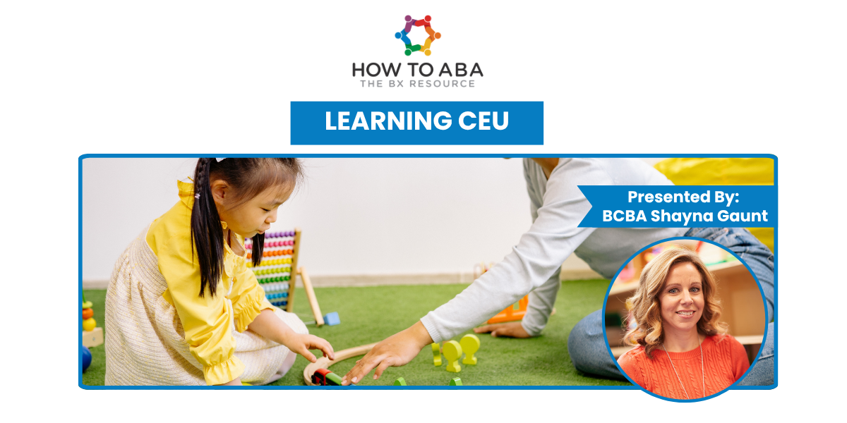Teaching Attributes - How to ABA